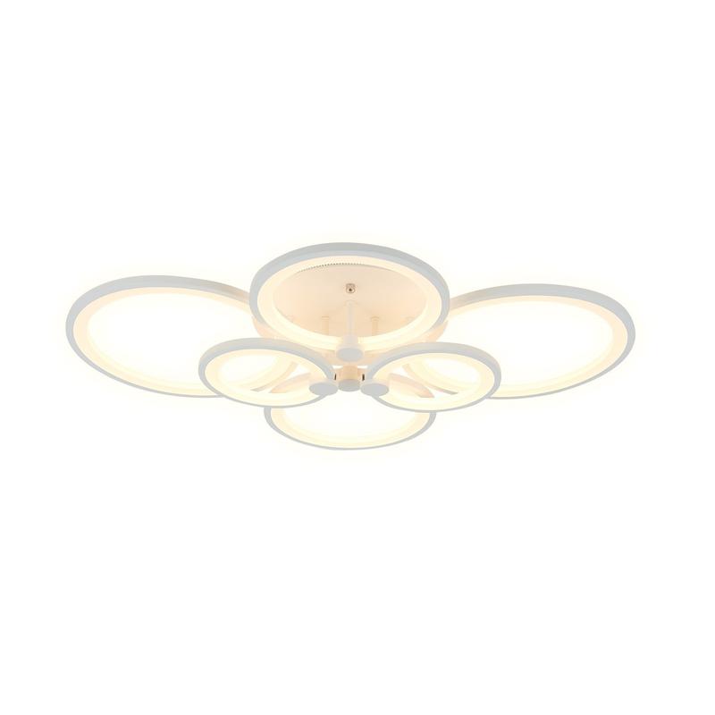 Modern Acrylic 6 Head Round Ceiling Mount LED Fixture Light – Greentekes